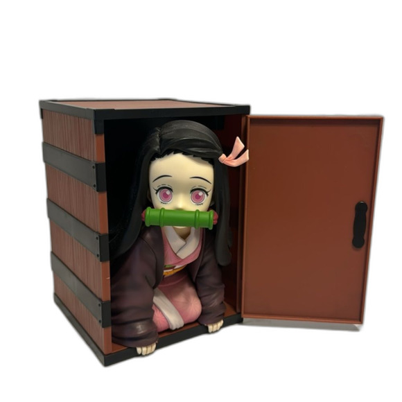 Other | Demon Slayer Nezuko Popcorn Bucket Figure Limited Usj Japan ...
